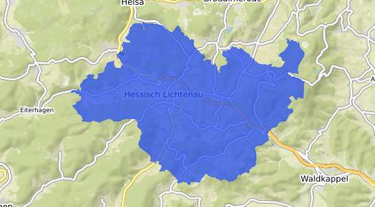 Postleitzahl Hessisch Lichtenau