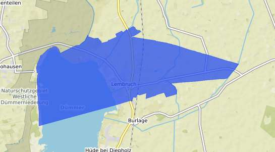 Bodenrichtwert Lembruch Grundstückspreise 2025