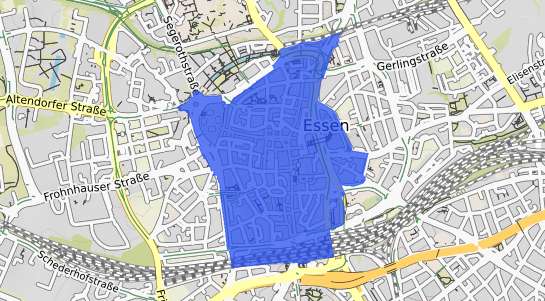 Bodenrichtwert Essen Stadtkern Grundstückspreise 2025