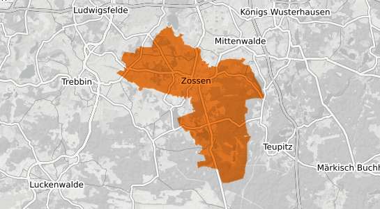 Mietspiegel Zossen b. Berlin Mietpreise 2026
